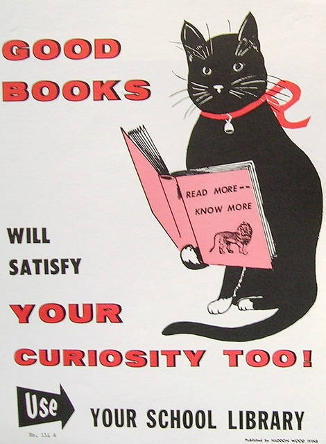 1960’s Retro Library Posters – SheWalksSoftly