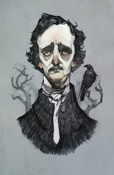 The Many Illustrated Faces of Poe: A MegaPOEst – SheWalksSoftly